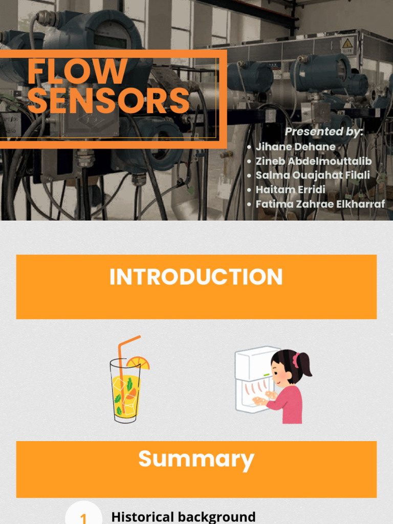 Overview of Flow Sensor Types | PDF | Flow Measurement | Fluid Dynamics