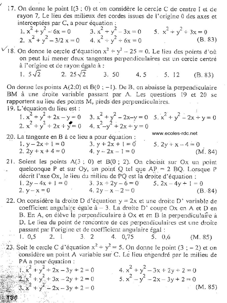 Math Exercices p136 | PDF