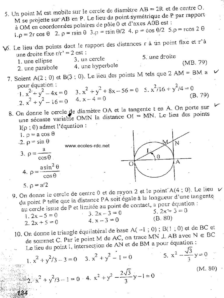 Math Exercices p134 | PDF