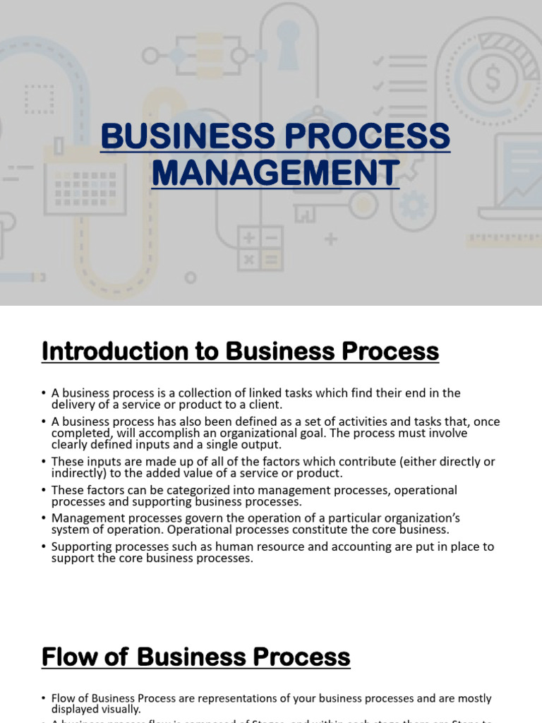 Business Process Management Project | PDF | Business Process | Business ...