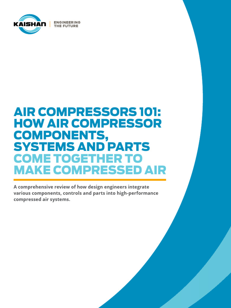 How Air Compressors Work | PDF | Electric Motor | Engines