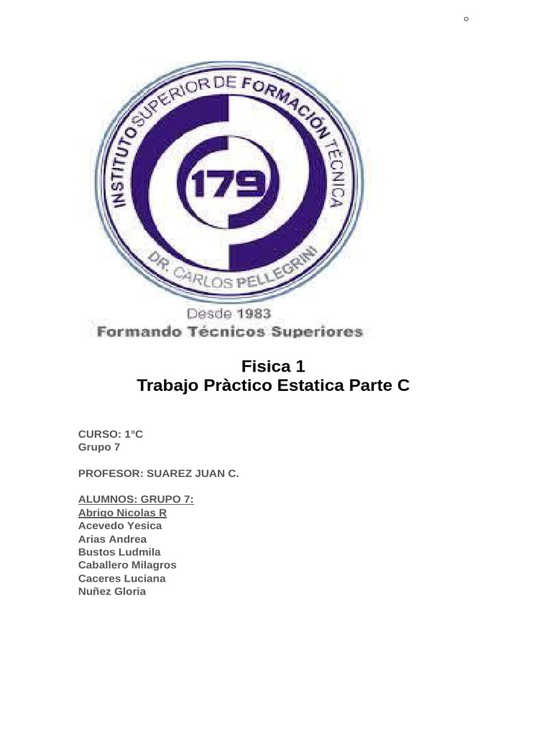 Formato de TP Física | PDF