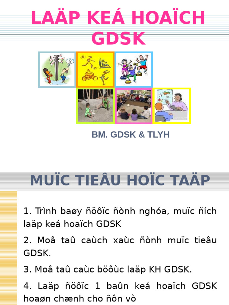[4.1]. Đọc thêm _ Lập KÉ HOẠCH GDSK - cô Giao | PDF