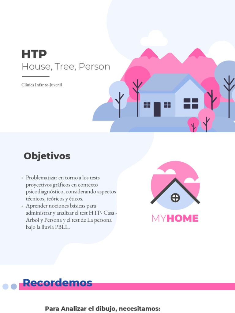 Clase 4 - House Tree Person | PDF | Dibujo