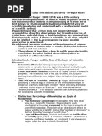 The Theory of Falsification | PDF | Falsifiability | Karl Popper