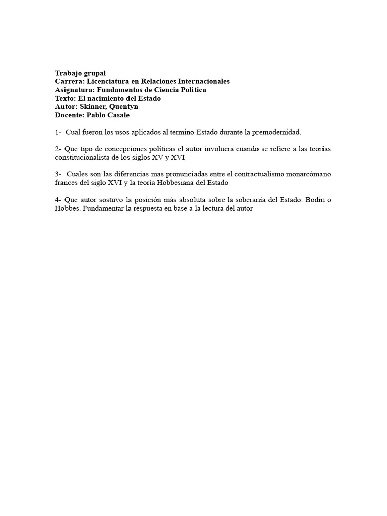 Actividad grupal | PDF