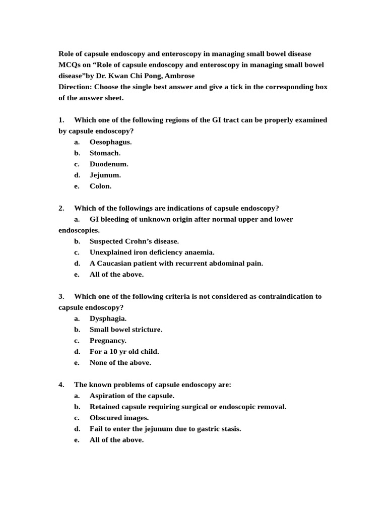 0-Role of Capsule Endoscopy and Enteroscopy in Managing Small Bowel ...