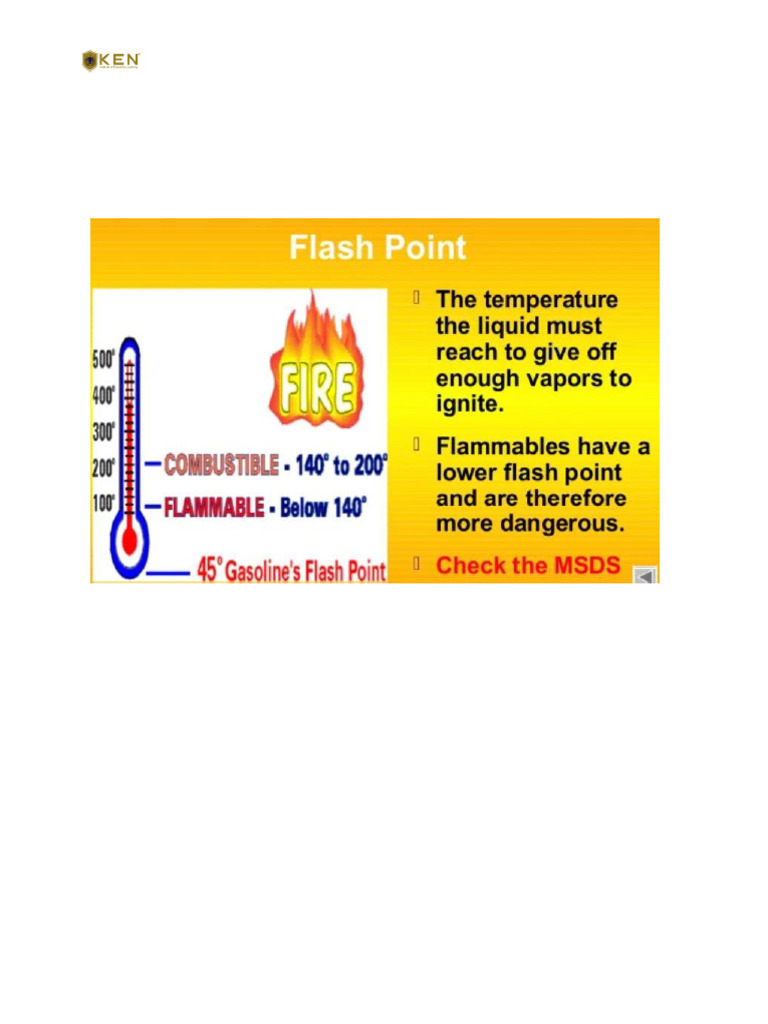 Common Terms - Flammable Liquids | PDF | Chemistry | Chemical Substances