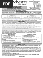Controlled Parking Zones Within Tower Hamlets | PDF