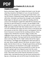 Lord of The Flies Page by Page Summary | PDF