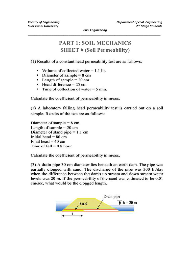Permeability Sheet | PDF