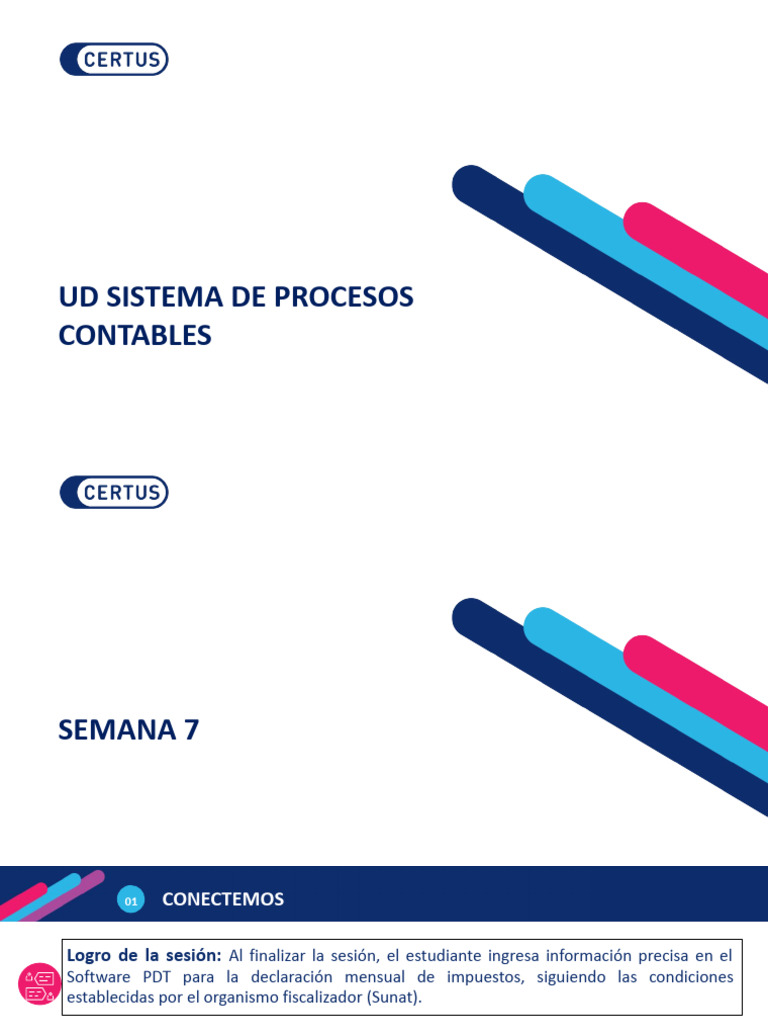 s7 - PPT - Ud Sistema de Procesos Contables | PDF | Impuestos | Contabilidad
