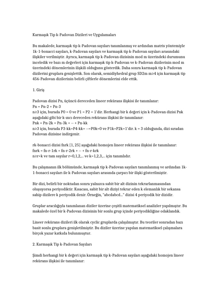 Padovan | PDF