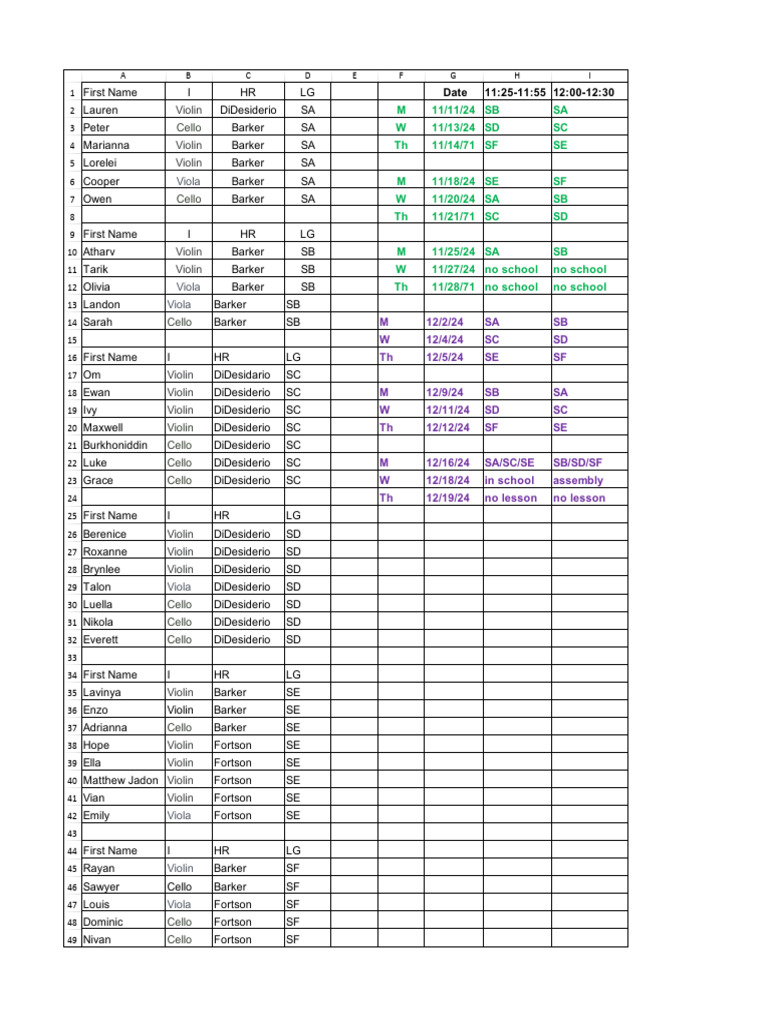 Streams Lesson Rotation #2 | PDF | Classical Music Groups | Orchestras