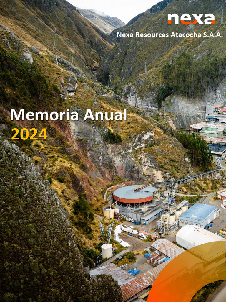 Memoria Anual 2024 - Nexa Resources Atacocha S.a.a. | PDF | La ...