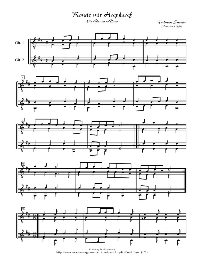 Duo - Susato Ronde Mit Hupfauf | PDF