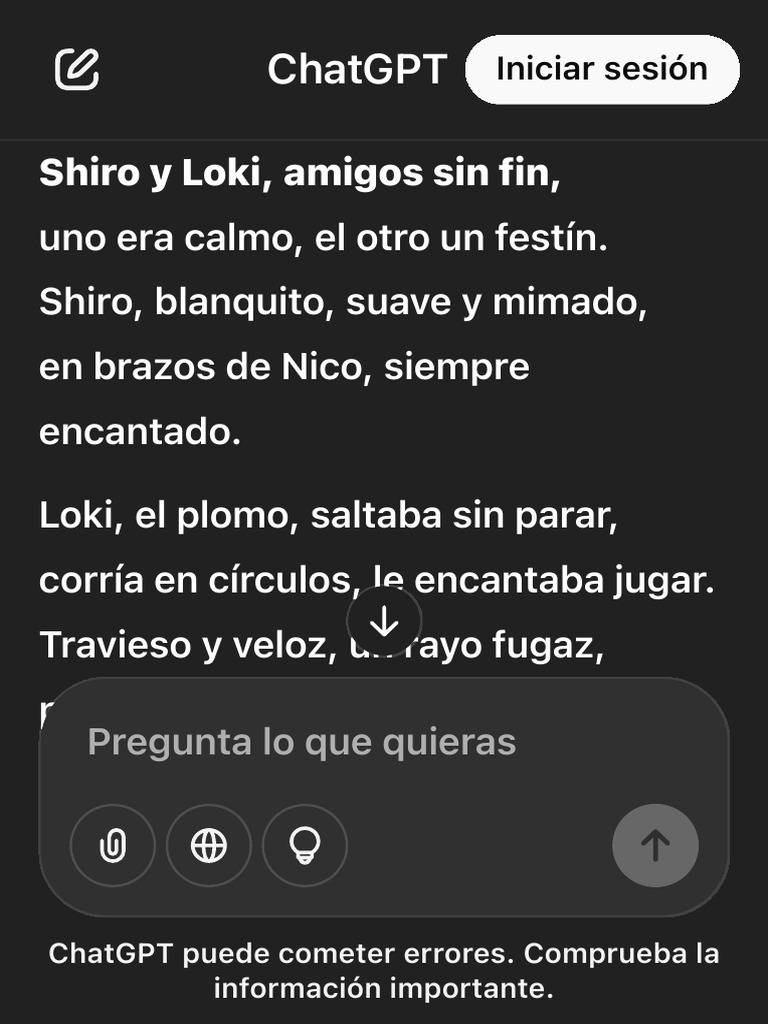 Rima para Shiro y Loki | PDF