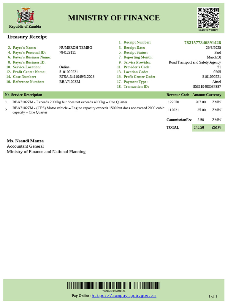 Receipt | PDF | Economies | Money