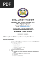 Bailiff Script | PDF