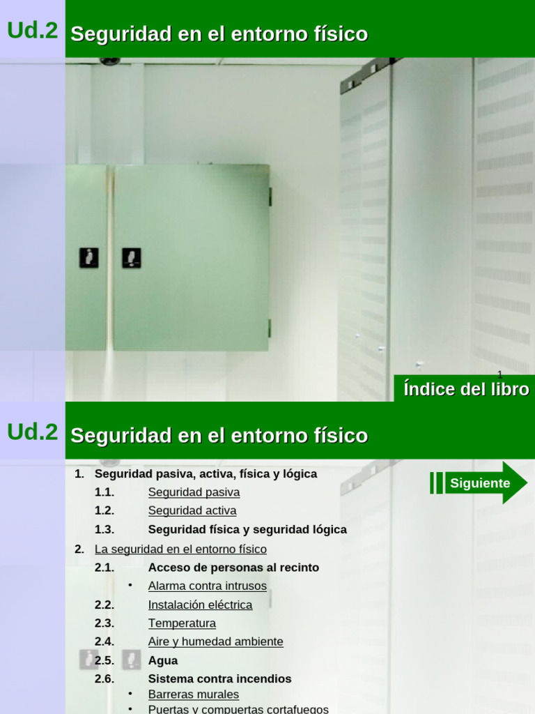 Ud 2 Seguridad Inform Tica | PDF | Centro de datos