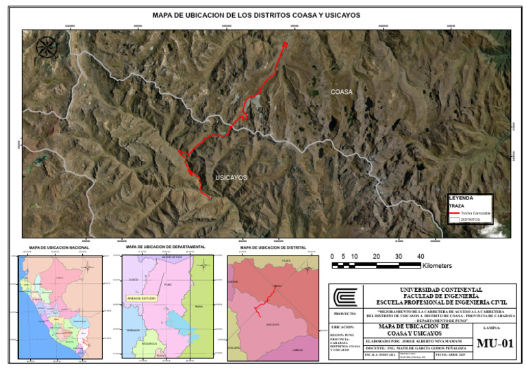 Mapa de Ubicacion Mu-01 Ok | PDF