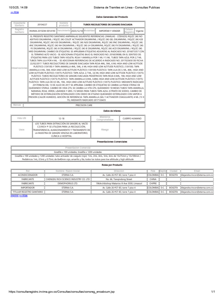 2015DM-0014190-TUBO LILA X 4 ML | PDF