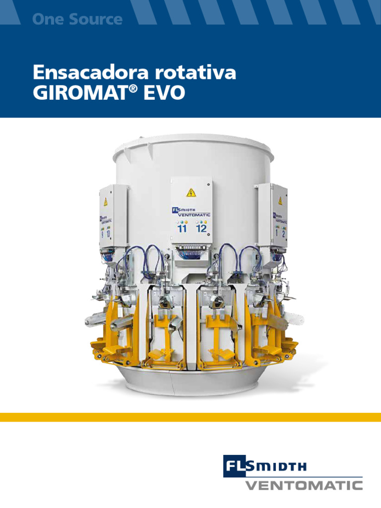Ensacadora Rotativa GIROMAT® EVO | PDF | Turbina | Ingeniería mecánica