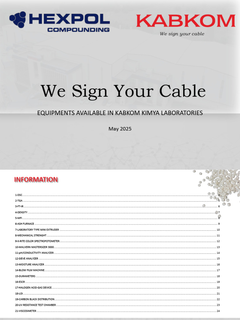 KABKOM KIMYA LABORATORY EQUIPMENTS Doğru | PDF | Laboratories | Materials