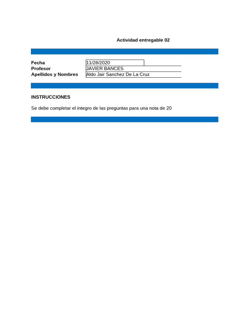 Actividad Entregable 2 Informatica | PDF