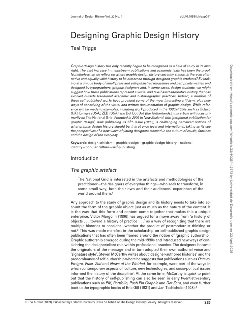 Designing Graphic Design History | PDF | Typography | Graphic Design