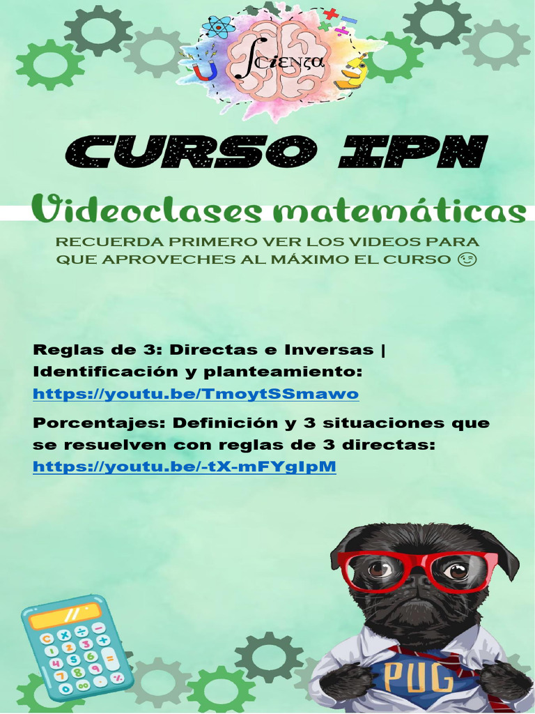 Clase 3 Matemáticas - IPN 2021 | PDF