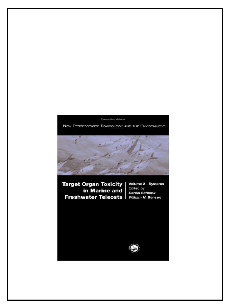 Target Organ Toxicity in Marine and Freshwater Teleosts Volume 2 ...
