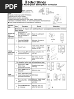 Dooya Screen Remote Programming Full Instruction | PDF | Wireless ...