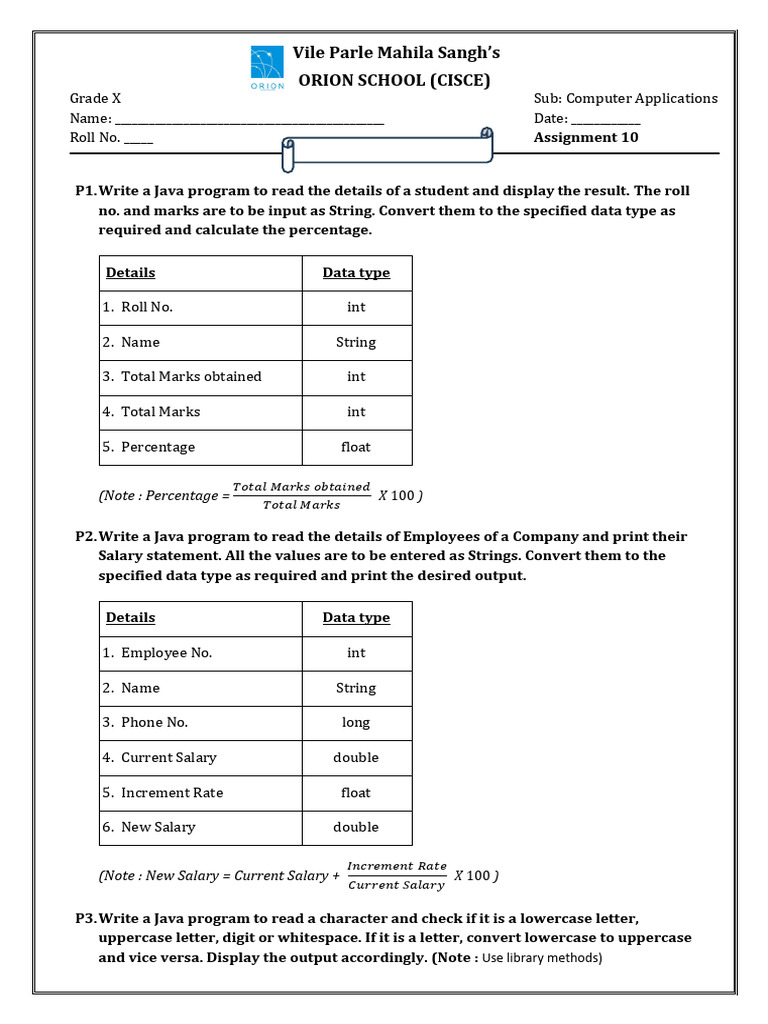 Assgn 10 - Chap 5. Library Classes | PDF