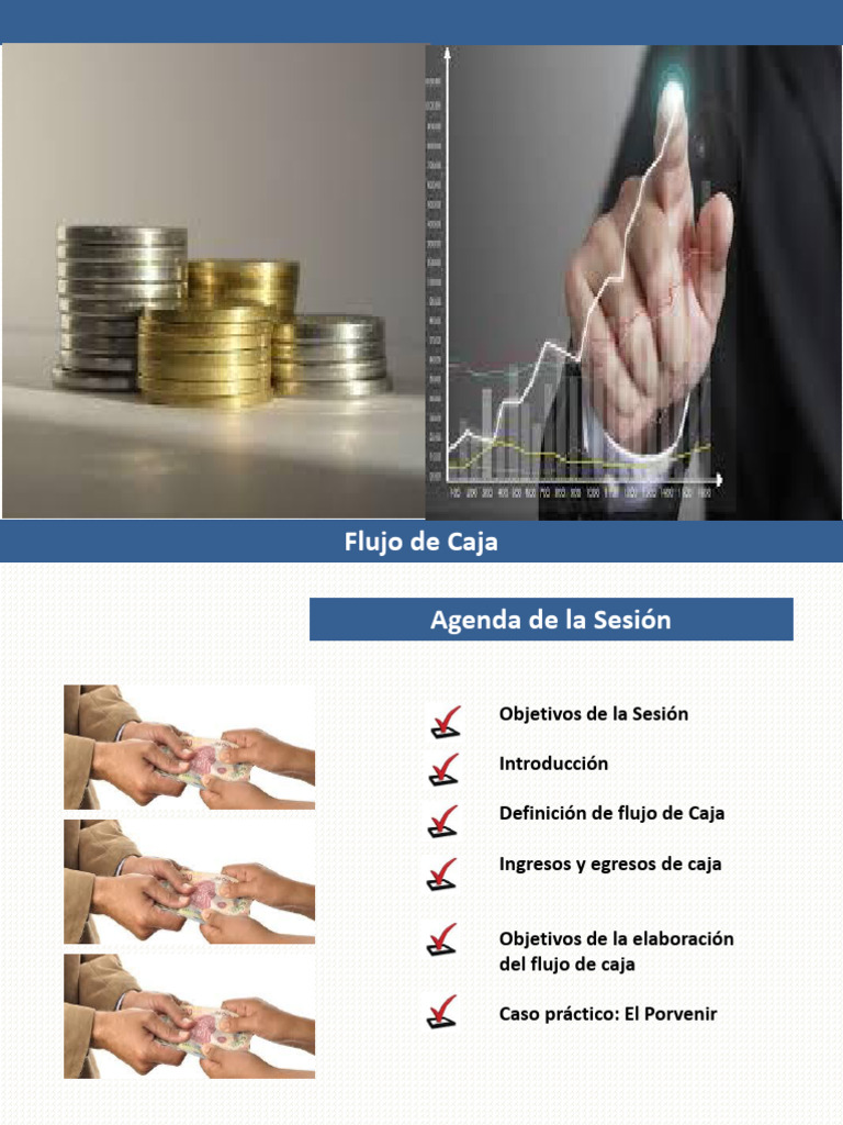 Presentacion Flujo de Caja Caso Practico | PDF | Flujo de efectivo | Bancos