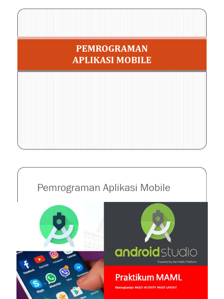 Pemograman Mobile 6 | PDF