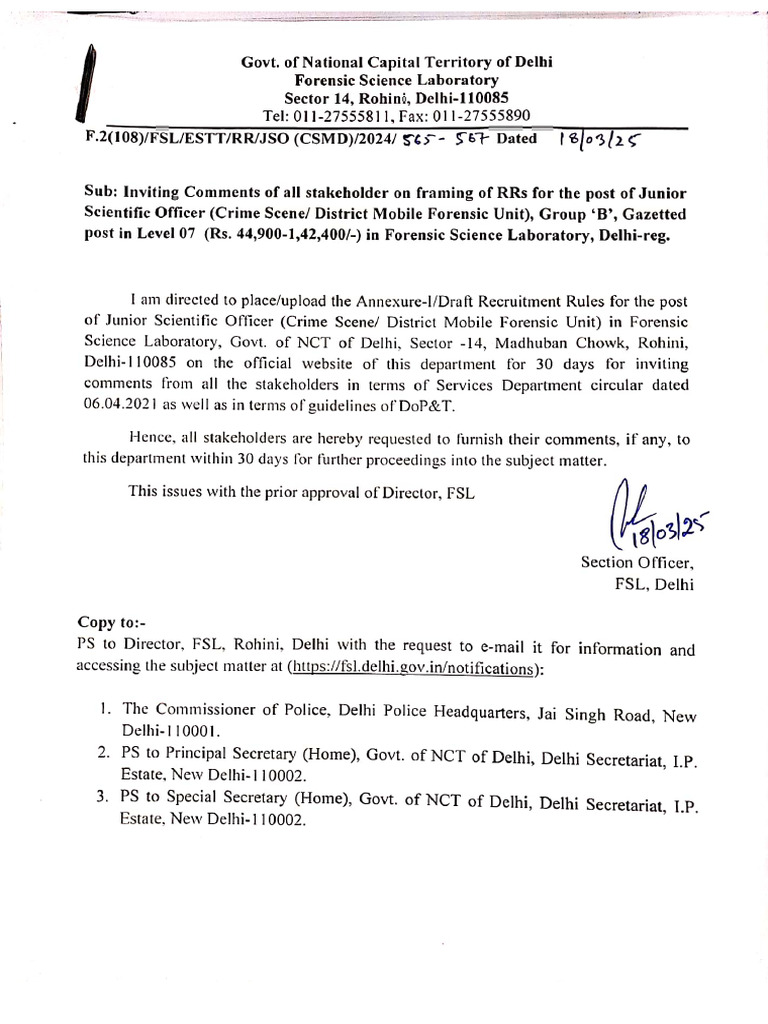 Rrs For Jso Crime Scene | PDF