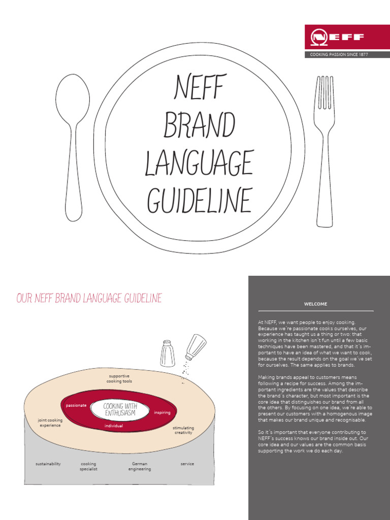 NEFF Brand Language July 2018 | PDF | Brand | Communication