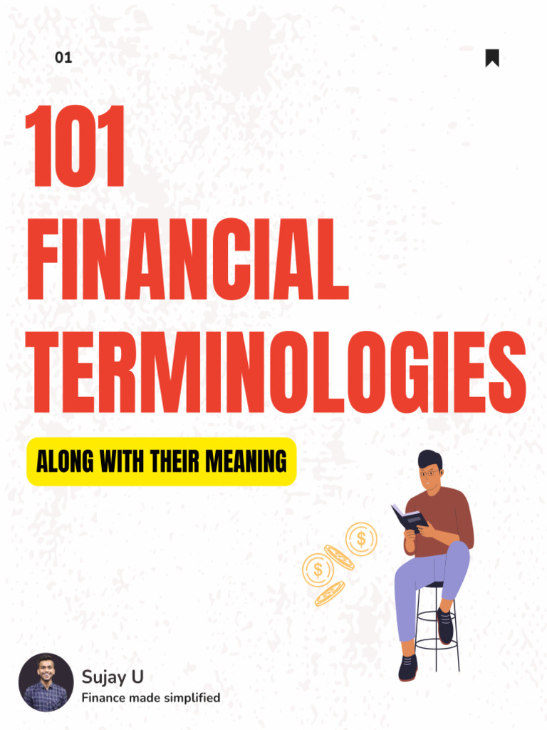 101 Financial Terminologies You Must Know 1726368825 | PDF
