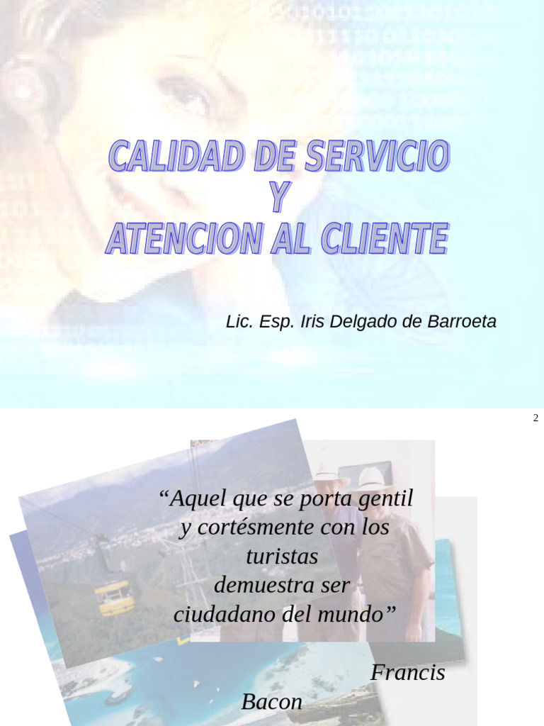 Calidad de Servicio y Atención Al Cliente | PDF | Calidad (comercial ...