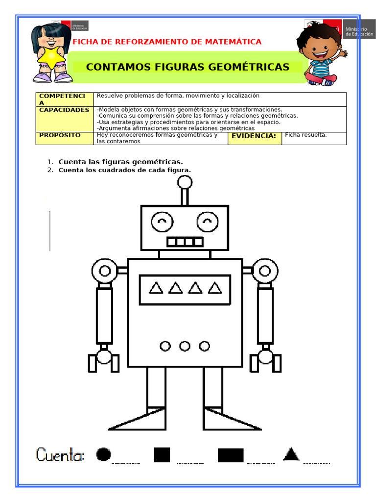 s1 Ref 3 Mat Contamos Figuras Geometricas | PDF