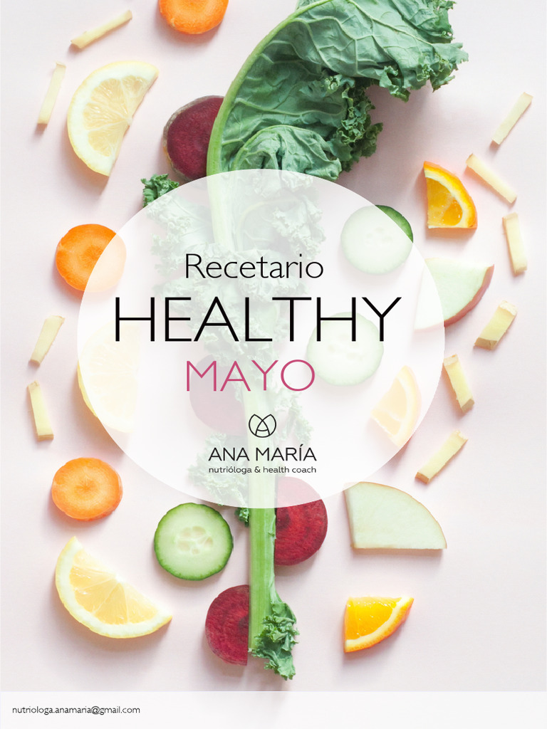 Recetario Healthy Mayo 2019 | PDF | ensalada | Cilantro