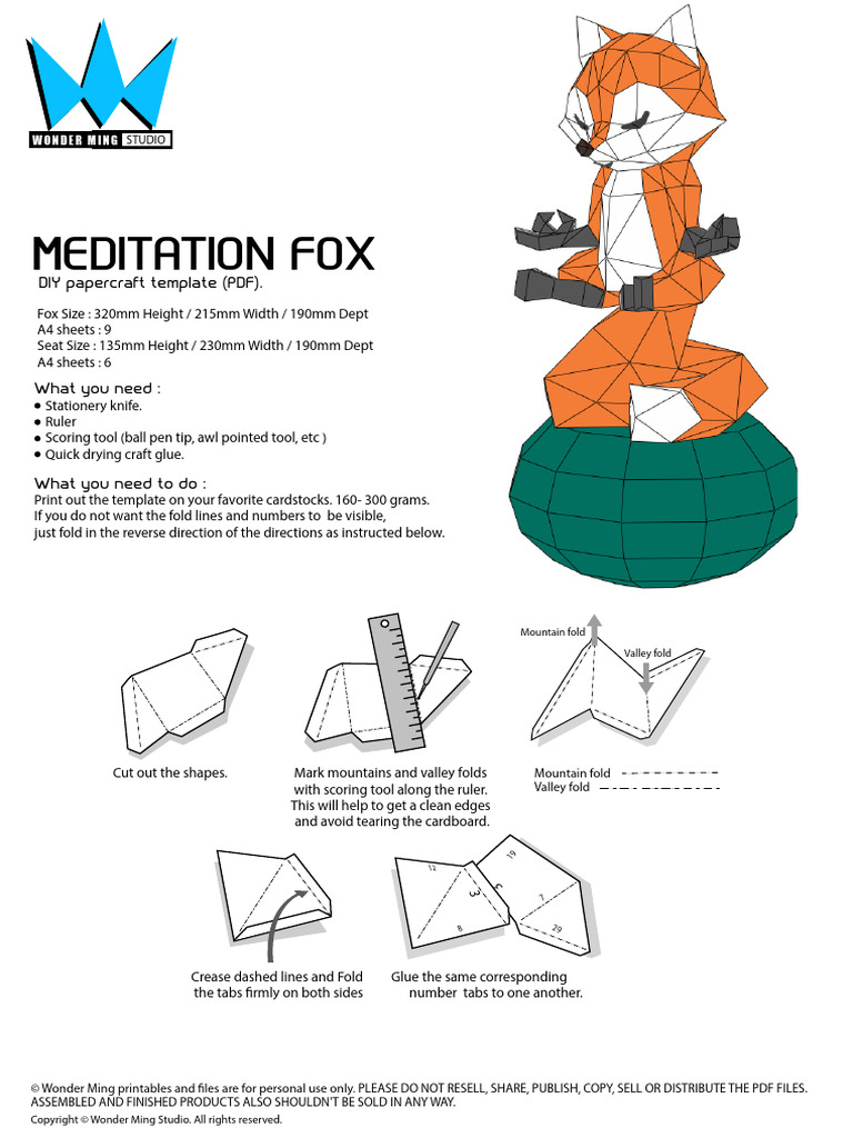 Meditation Foxita RoundSeat Instruction | PDF