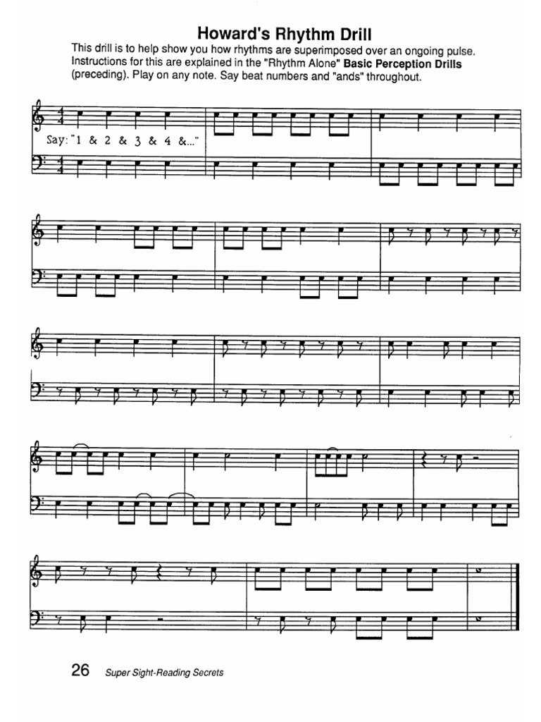 Drill 2 Ritmico | PDF