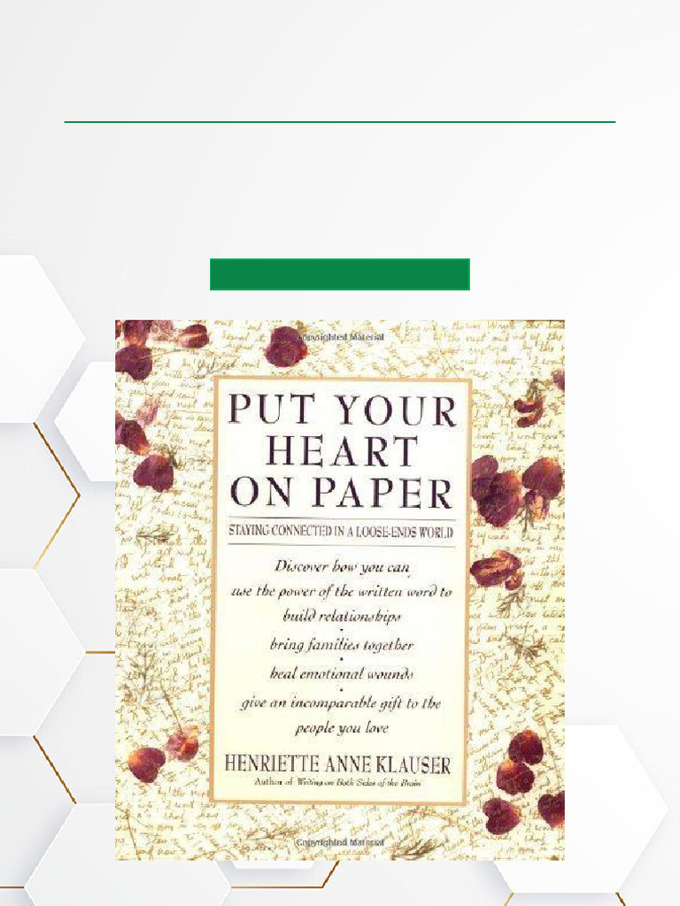 Heartfelt Writing for Connection | PDF