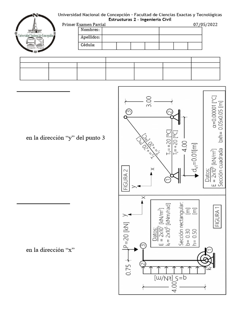 FACET E2 220507 P1 Gabarito | PDF | Mecánica | Mecanica clasica