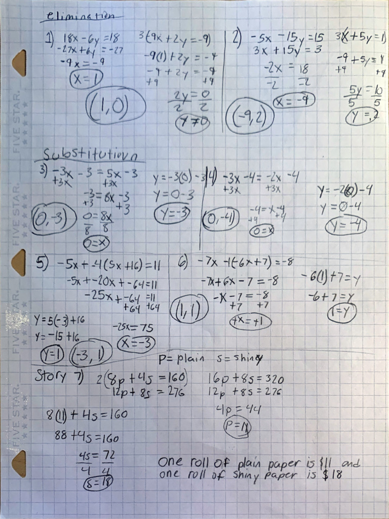 Math Extra Credit | PDF