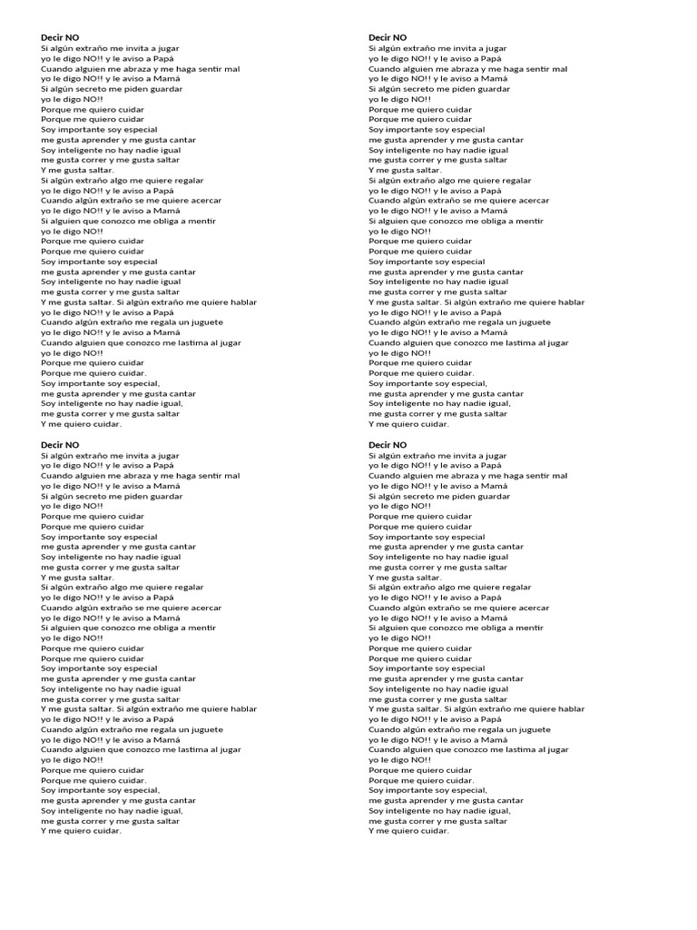 Canción para Karaoke | PDF