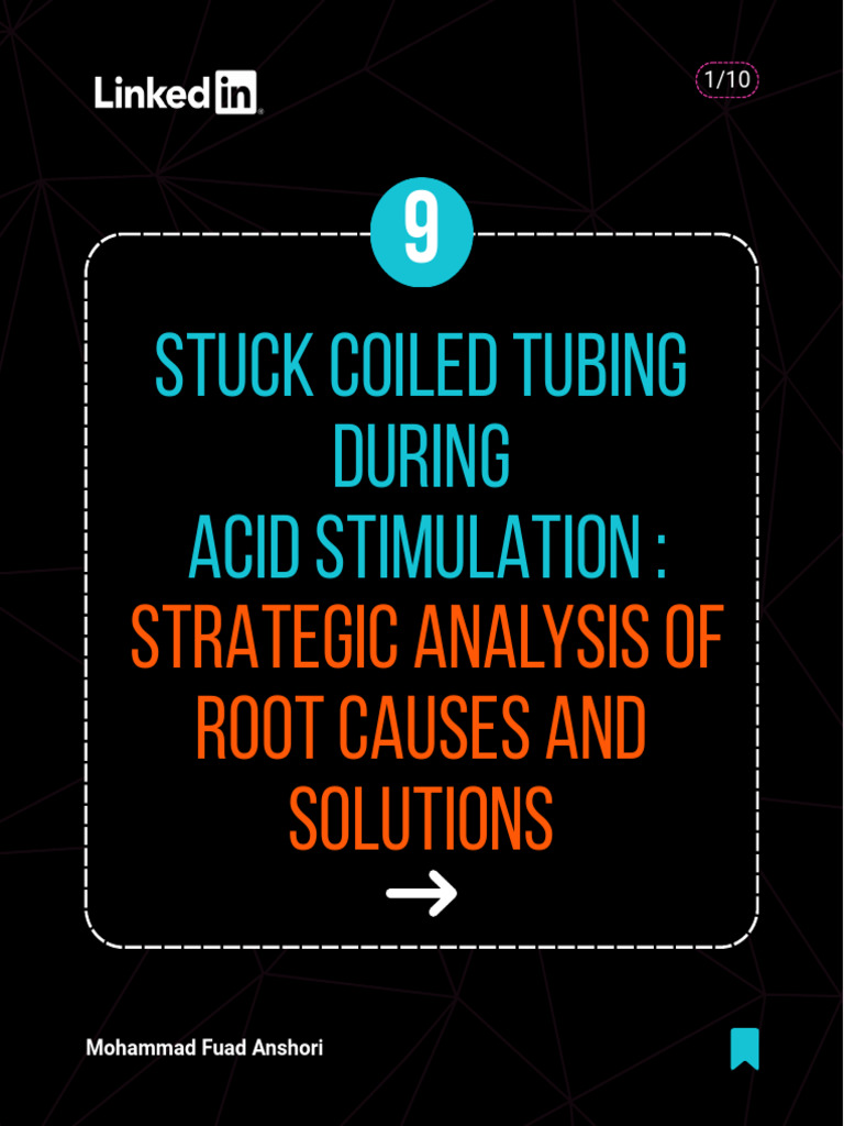 Coiled Tubing Stuck Solutions | PDF | Casing (Borehole) | Gel