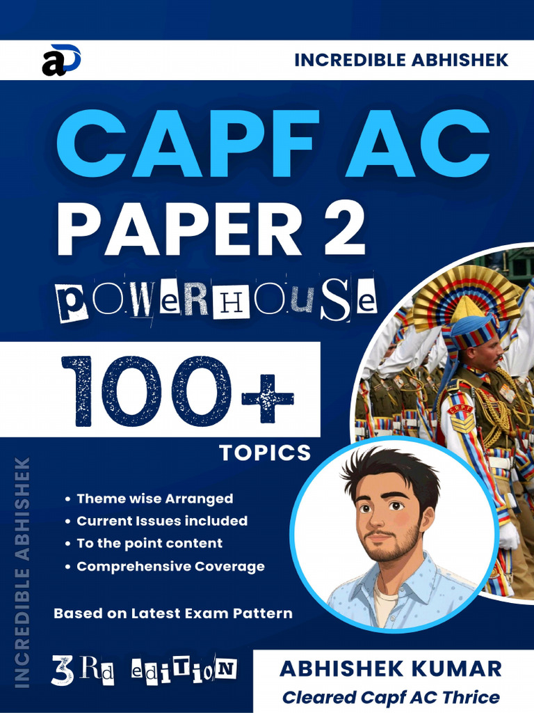 CAPF AC 2025 Paper 2 Overview | PDF | Cyberwarfare | Security